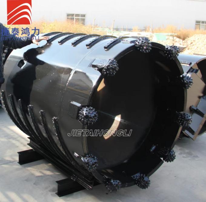 Od 1000mm Core Barrel Drilling Teeth Number 10 Shell Height 1200mm