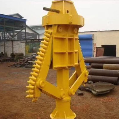 Adjustable Cutting Arms Belling Bucket , Foundation Piling Bell Bucket ...