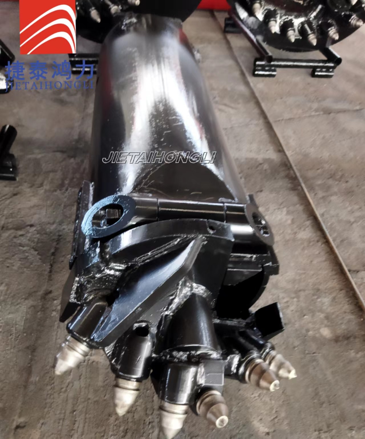 Rock Piling Open Type 1200mm Drilling Bucket With Bullet Teeth