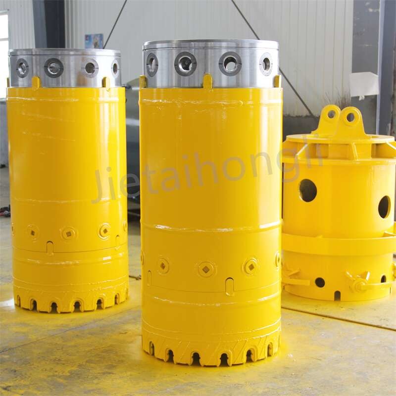 Single Wall Drill Casing Tube For Bored Piling Foundation Bore Pile