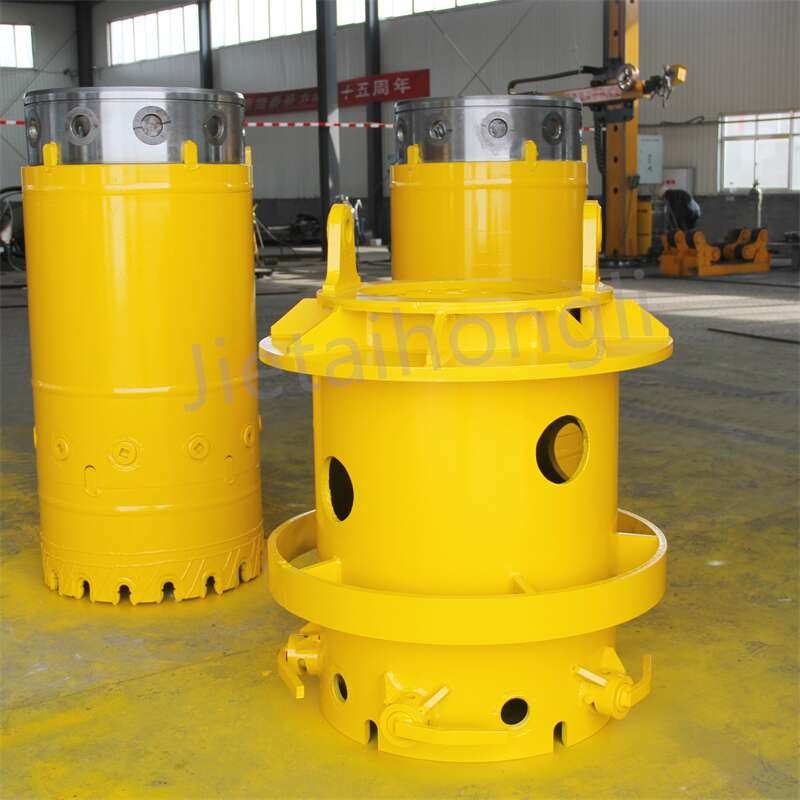 Rotary Drilling Rig Casing Pipe Driver Casing Shoe For Pile Piling ...