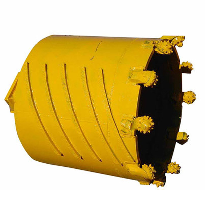 ISO Rock Drilling Bucket Core Barrel With Roller Bit , Core Barrel Bucket