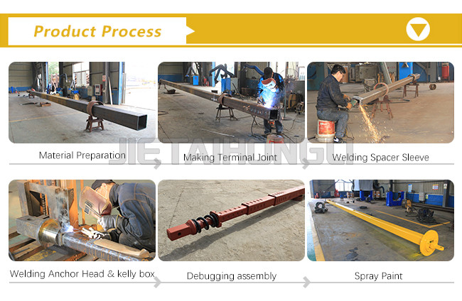 Hitachi Kobelco Square Drilling Kelly Bar 243*243 320*320 For Drilling Rigs