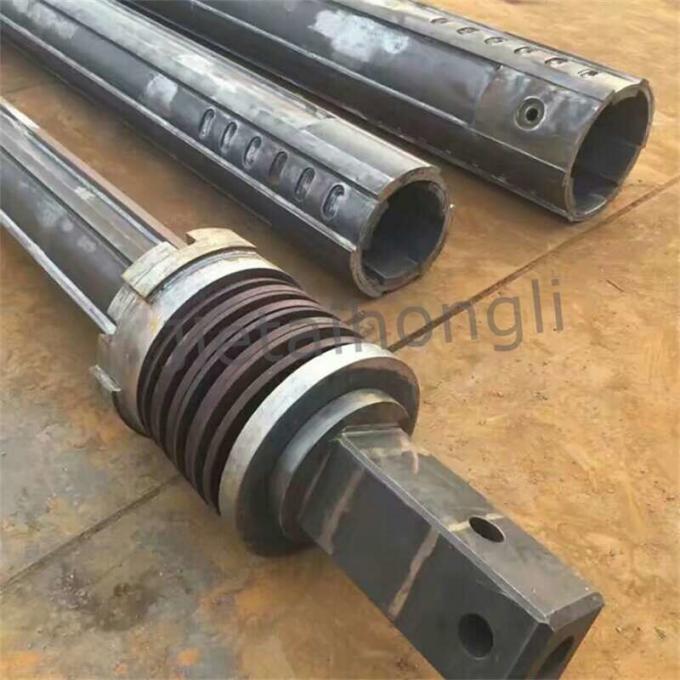 Telescopic Interlocking Rotary Drilling Rig Kelly Bar Use For BAUER ...