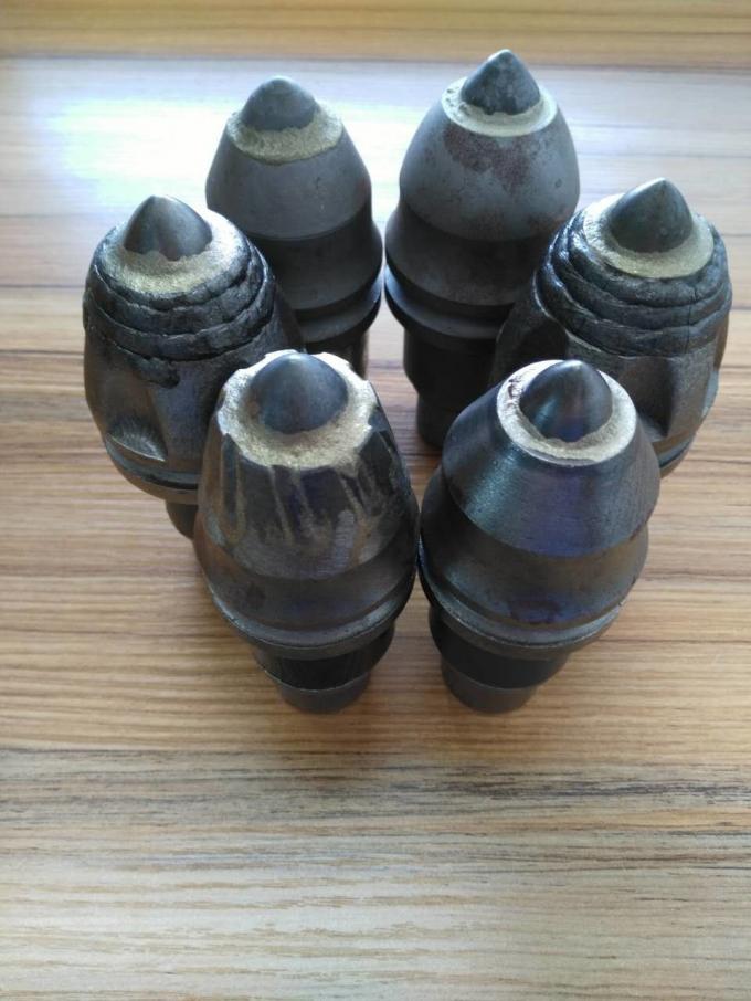 55-10t20-30 55-22-30 Carbide Bullet Teeth , Foundation Drilling Teeth