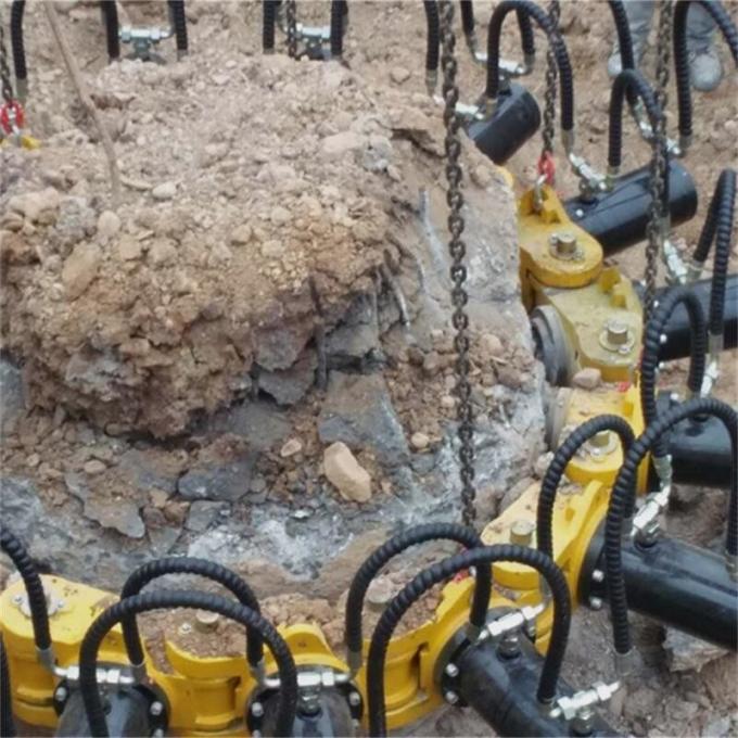 600mm Concrete Pile Breaker Cut Pile Machine Assembly Simple Hydraulic