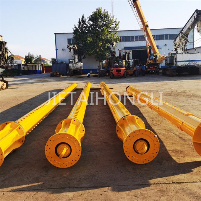Rotary Table Kelly Bar Piling Rod 3-5 Sections For Foundation Drilling ...